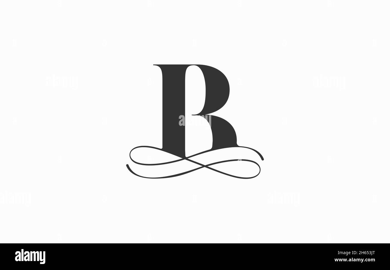 initial letter B monogram logo icon Stock Vector Image & Art - Alamy