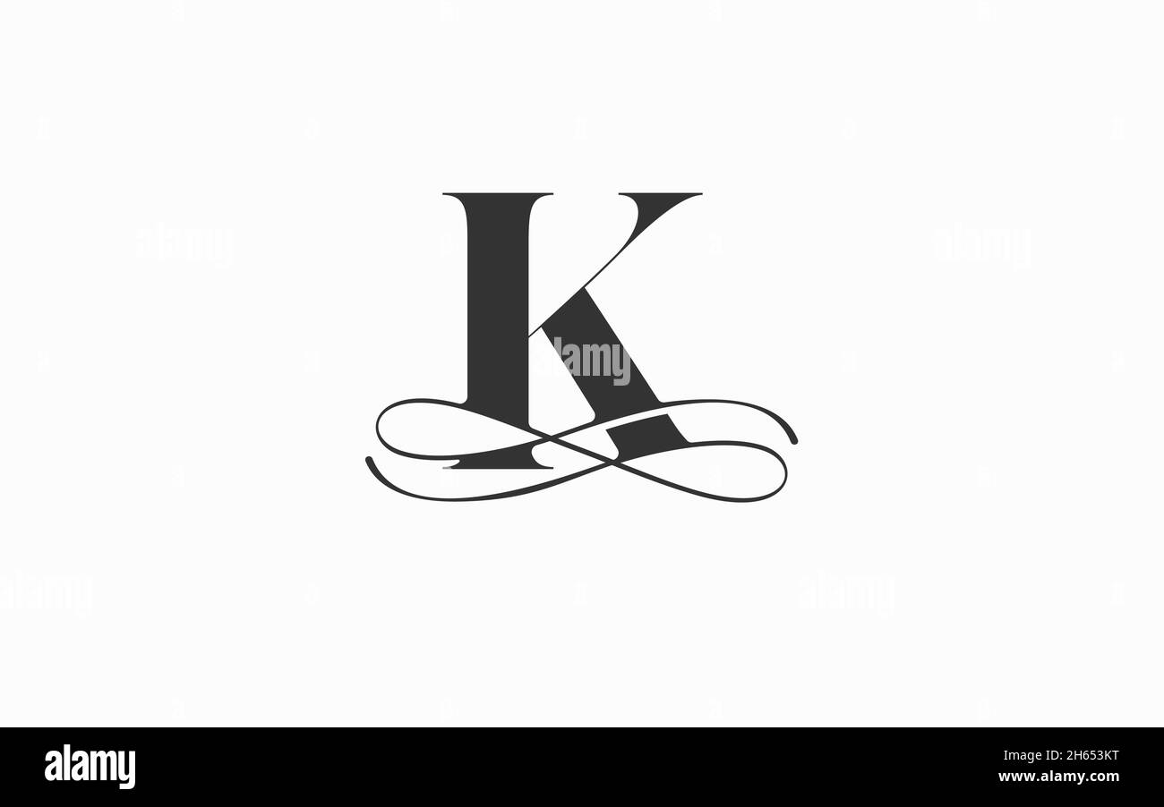 initial letter K monogram logo icon Stock Vector Image & Art - Alamy