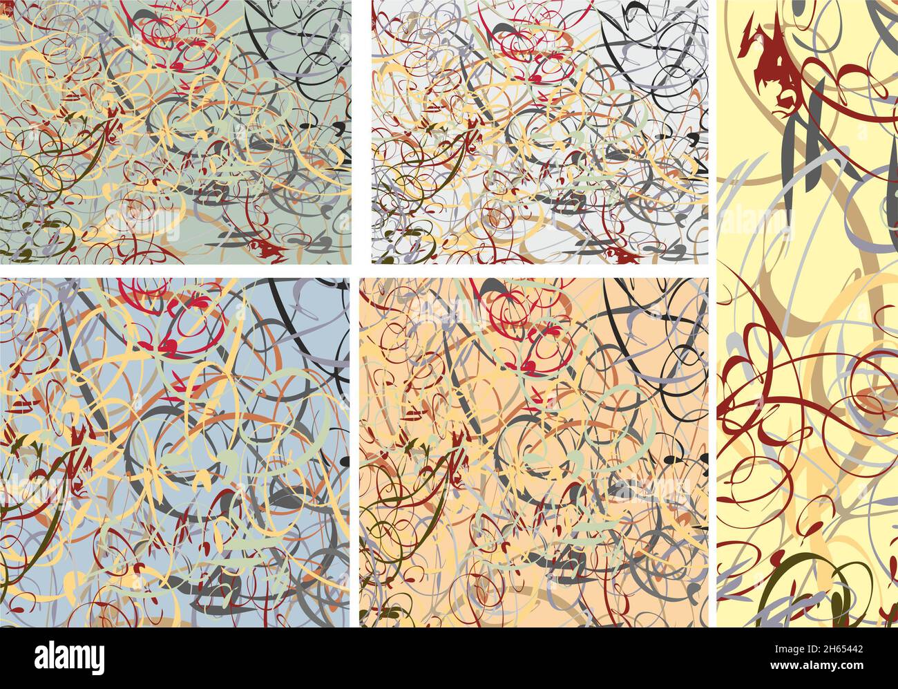 Multicolor lines collage for your creative ideas. A pattern formed by ...