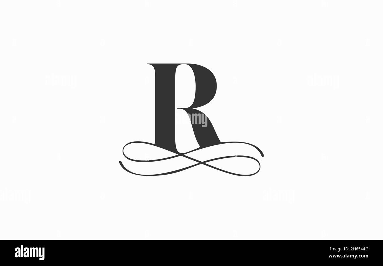 initial letter R monogram logo icon Stock Vector Image & Art - Alamy