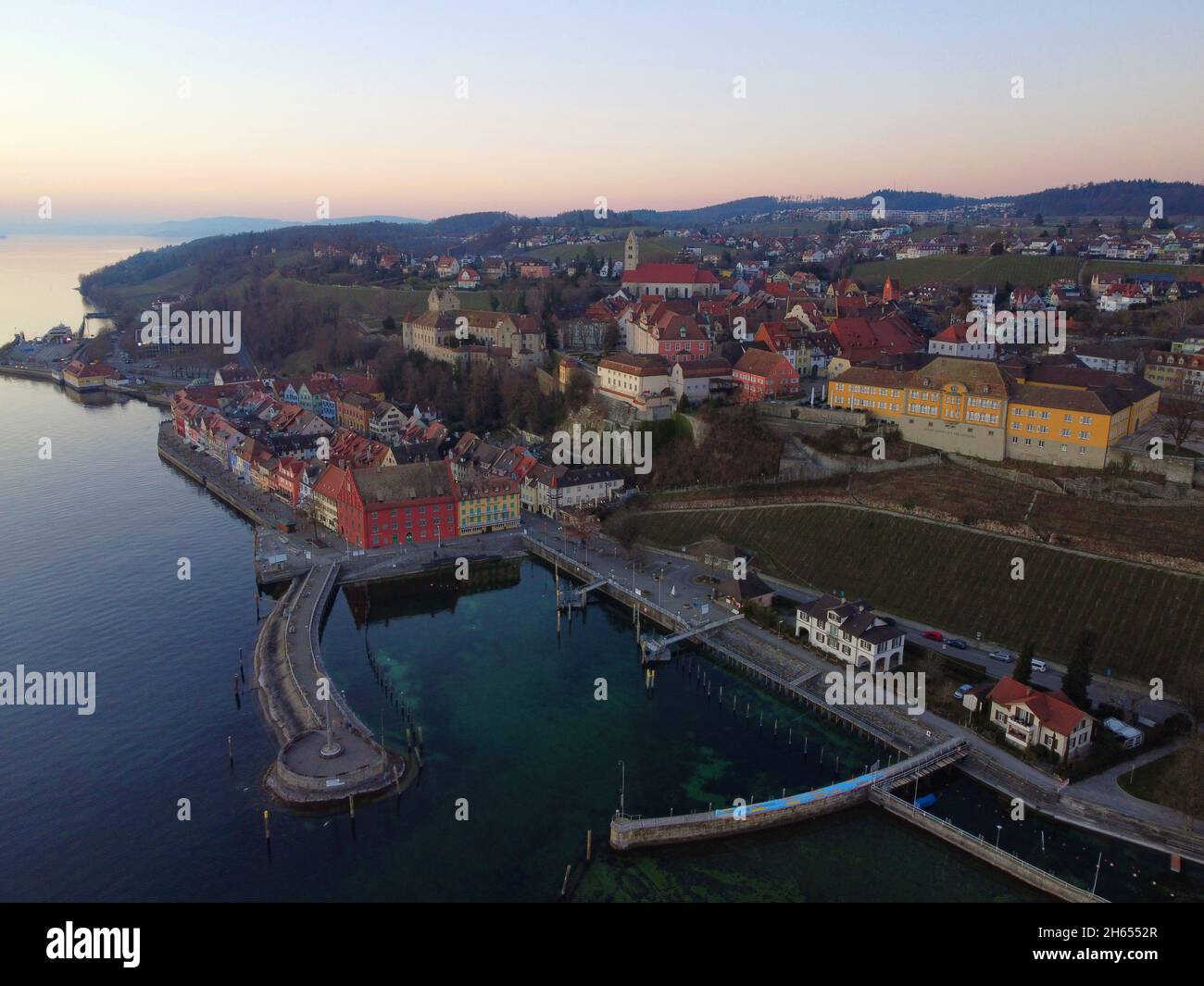 Meersburg, Germany: Scenic city view Stock Photo - Alamy