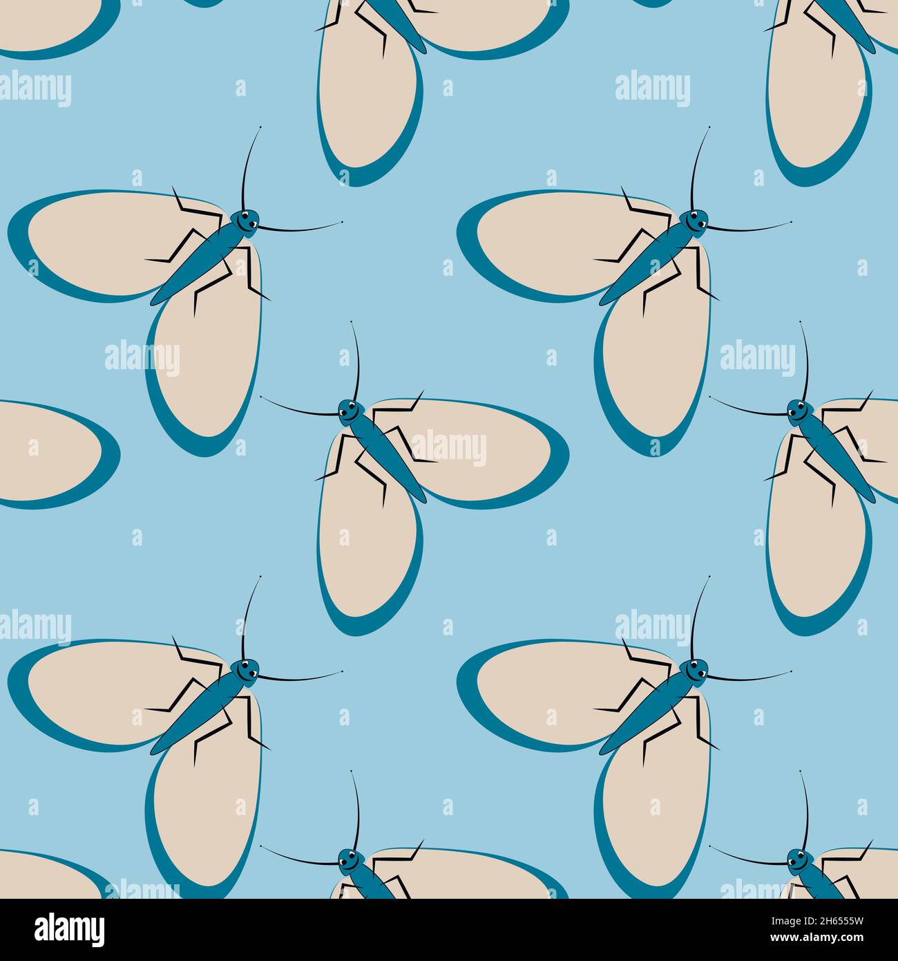 Stylized insects hi-res stock photography and images - Alamy