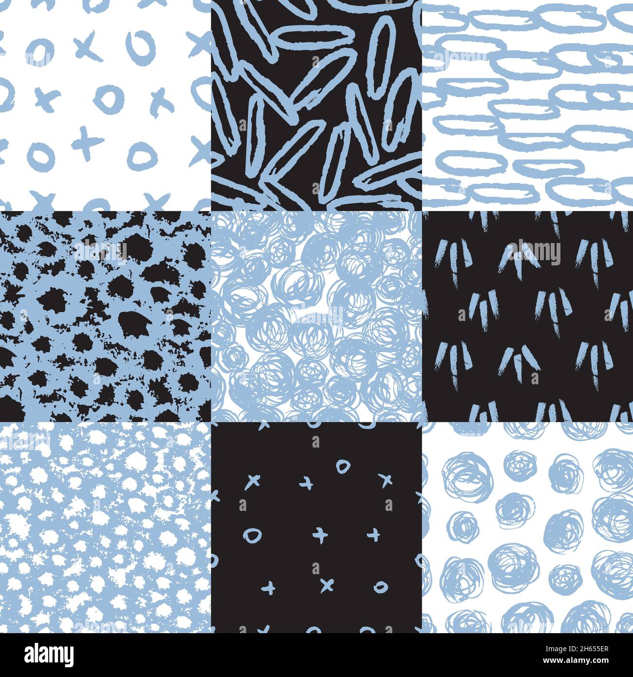 Hand drawn textures, template,. Hatching drawn seamless, pattern ...