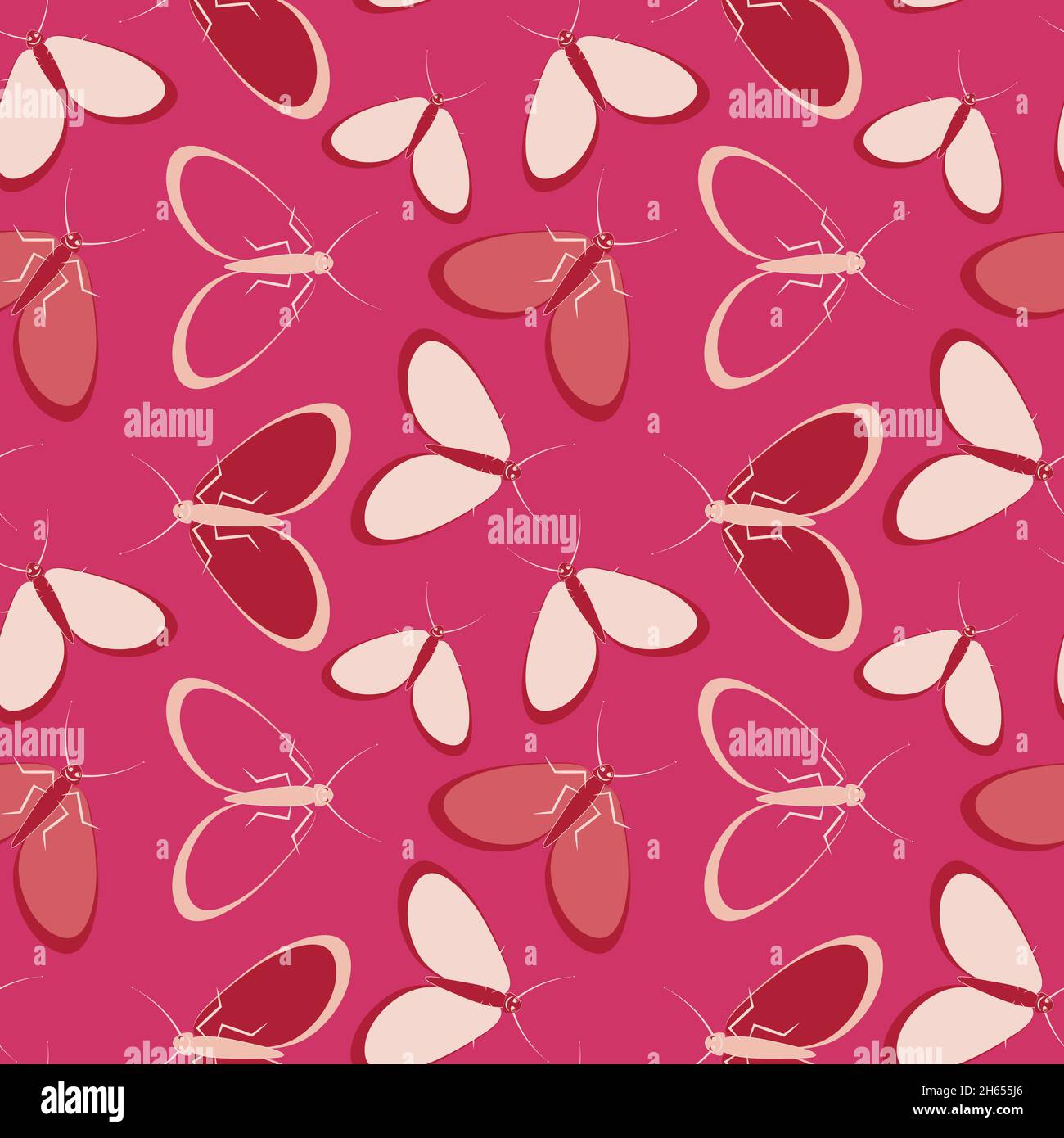 Seamless pattern, endless texture - Illustration on a square background ...