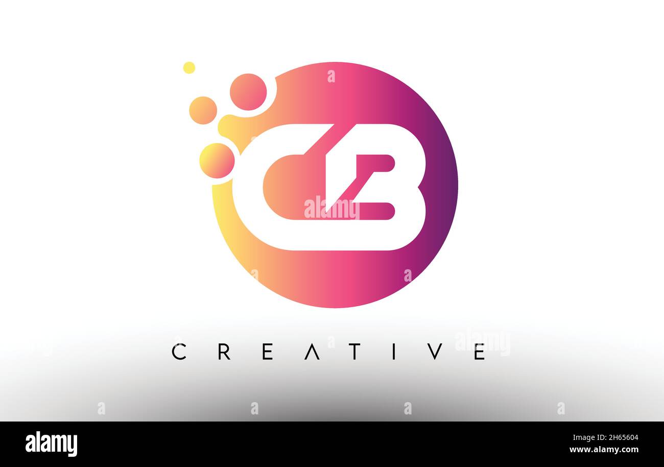 Cb letter design hi-res stock photography and images - Alamy