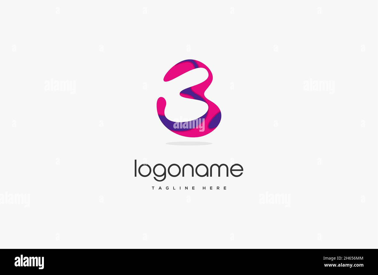 letter B playful logo design, fun logo Stock Vector Image & Art - Alamy