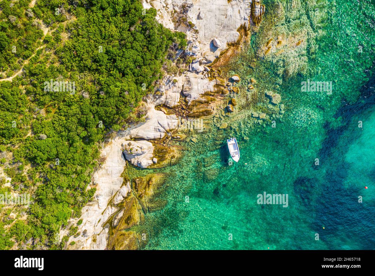 Tropical Mediterranean sea Stock Photo - Alamy