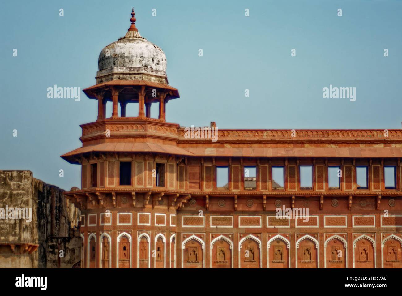 Entrance, Agra Fort Stock Photo - Alamy