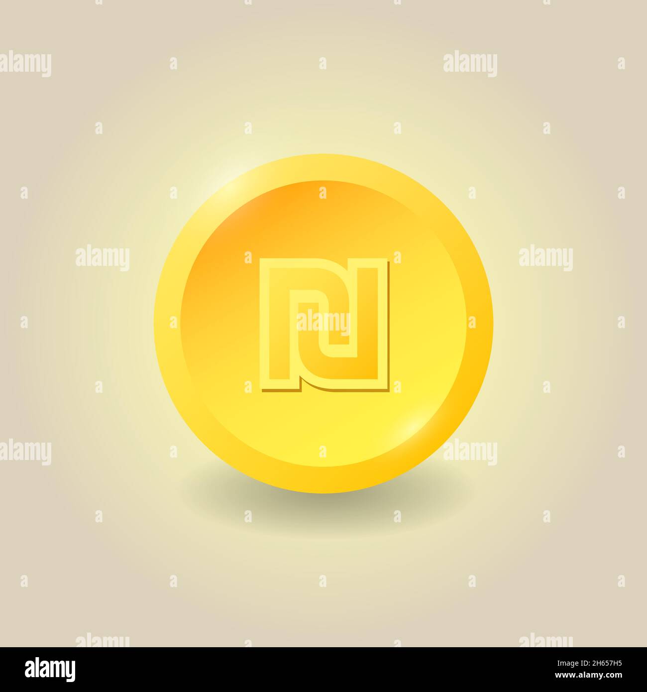 Gold Shekel coin. Israel money. Money gold currency, cash wealth golden ...