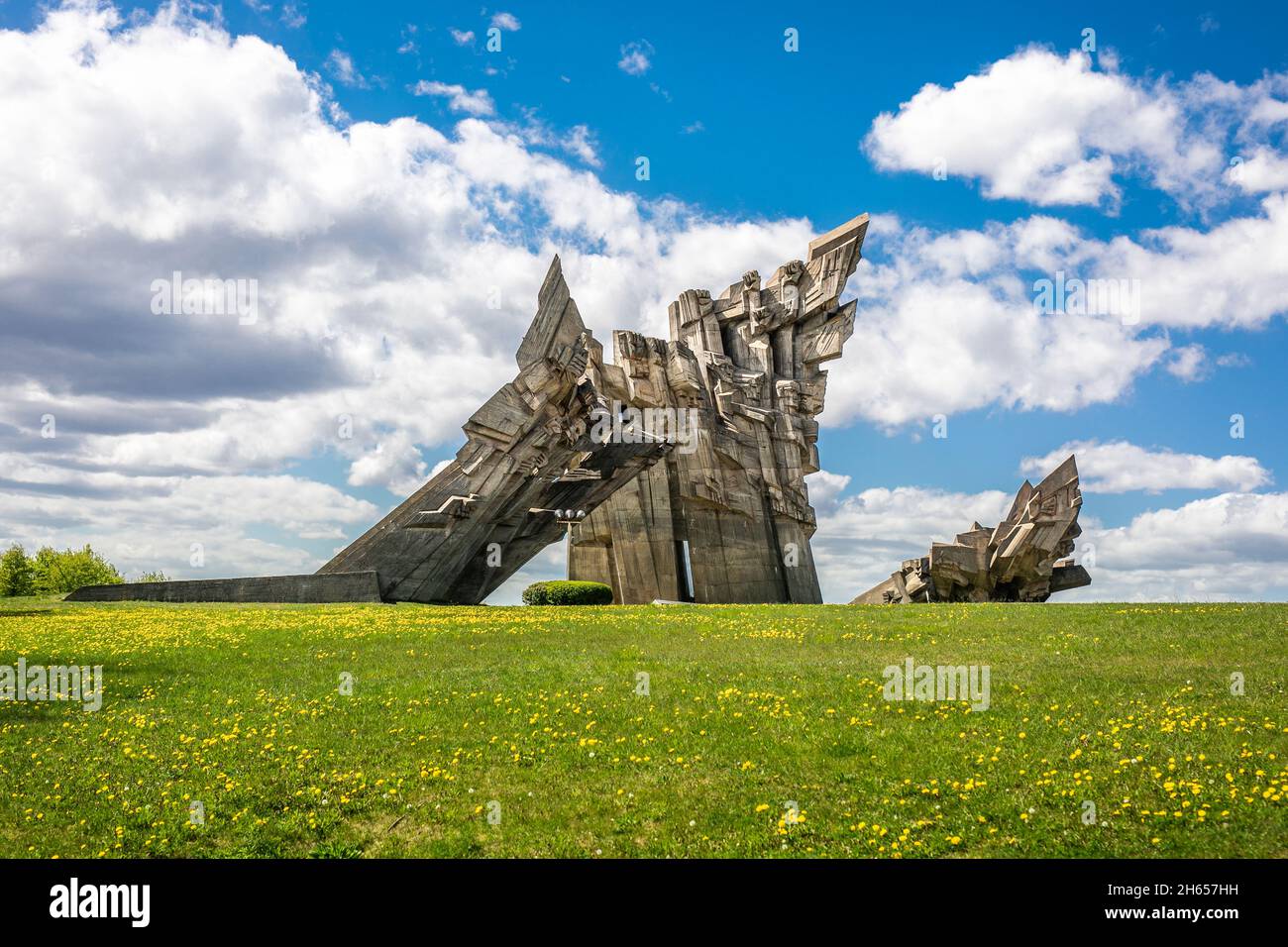 Memorial of the Victims of Nazism at the Ninth Fort, Kaunas, Lithuania ...