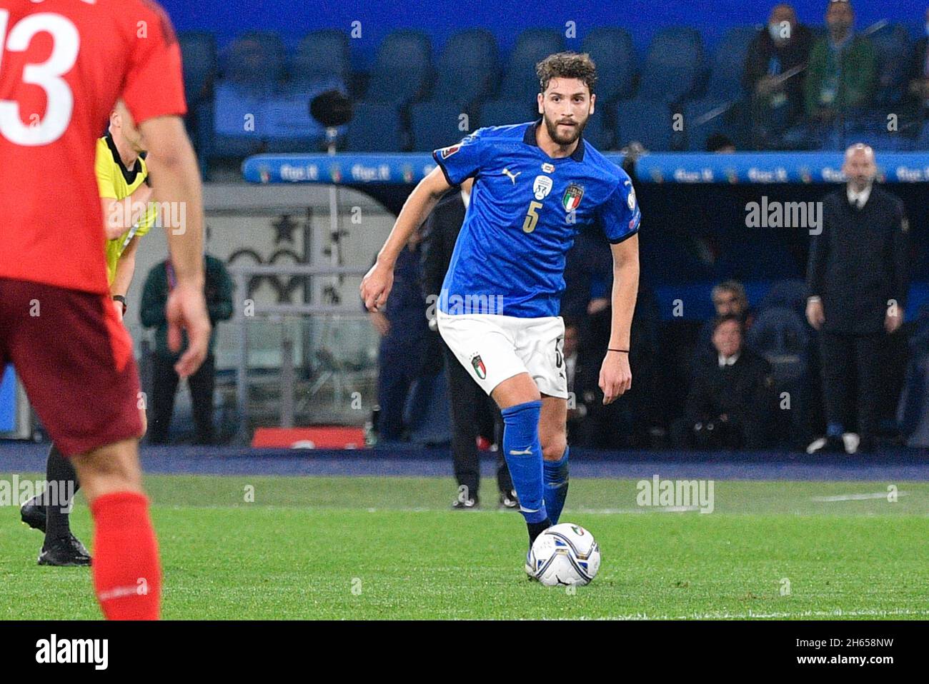 Manuel Locatelli (Italy) during the FIFA World Cup Qatar 2022 Group C ...