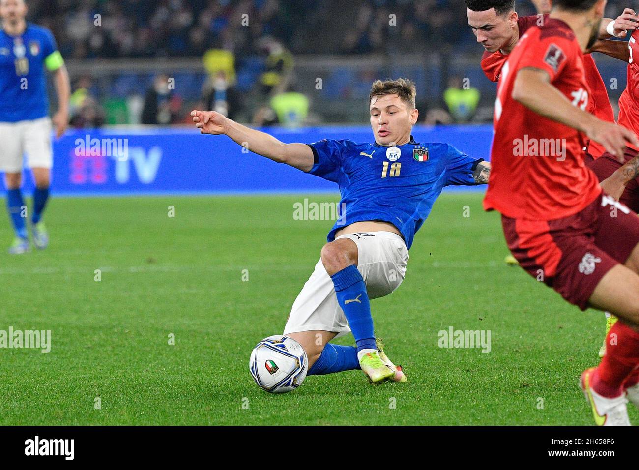 Nicolo' Barella (Italy) during the FIFA World Cup Qatar 2022 Group C ...