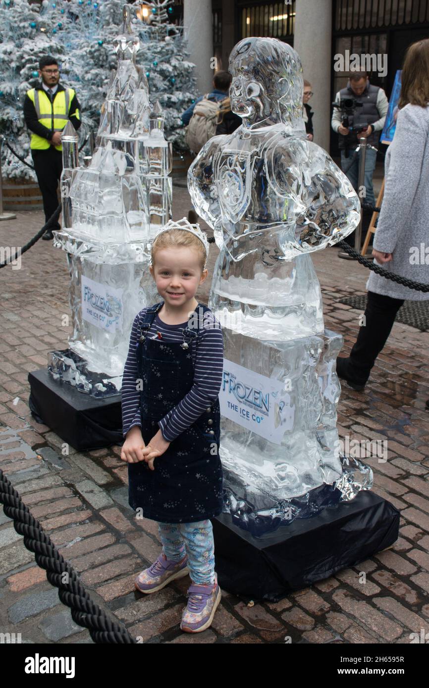 London, UK. 13th Nov, 2021. Freya a four years old girl posh at the ...