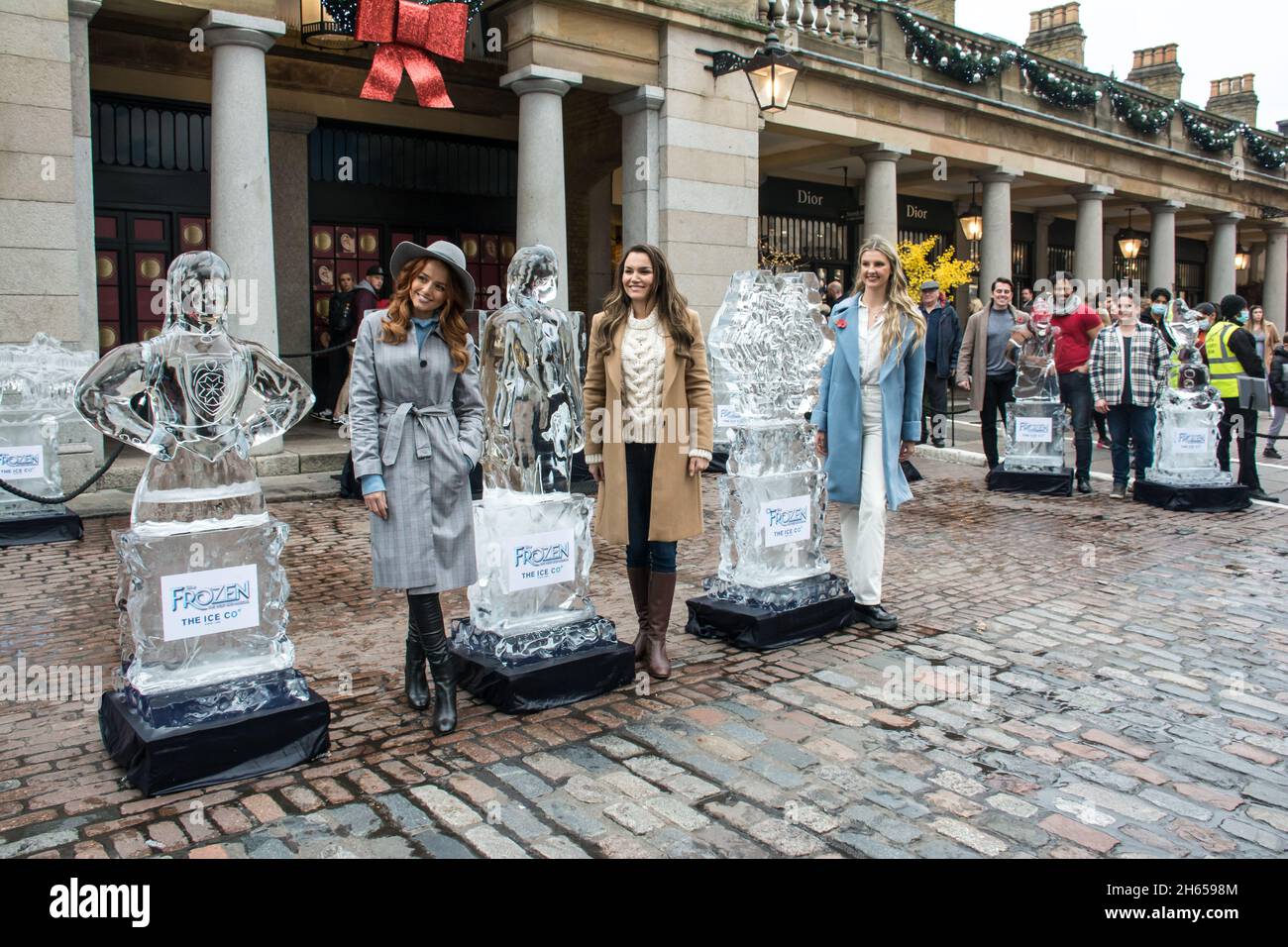 London, UK. 13th Nov, 2021. Stephanie McKeon, Samantha Barks and ...