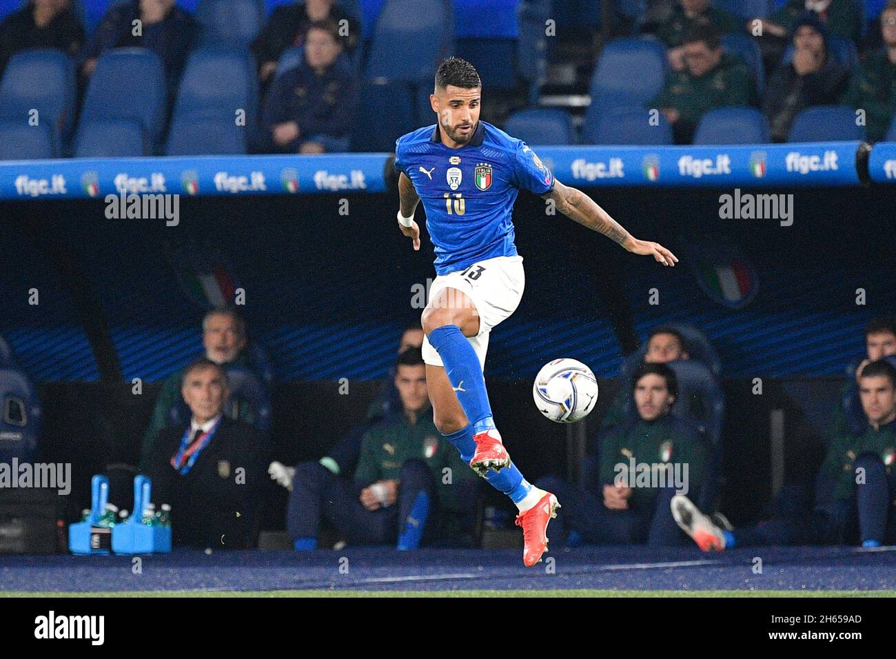 Emerson (Italy) during the FIFA World Cup Qatar 2022 Group C ...