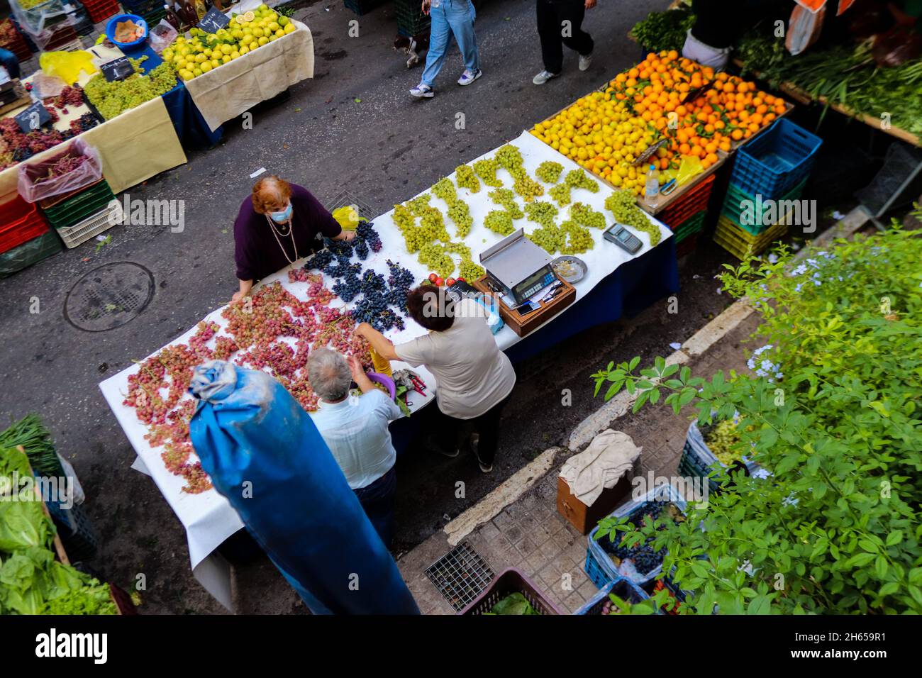 Exarchia market athens greece hi-res stock photography and images - Alamy