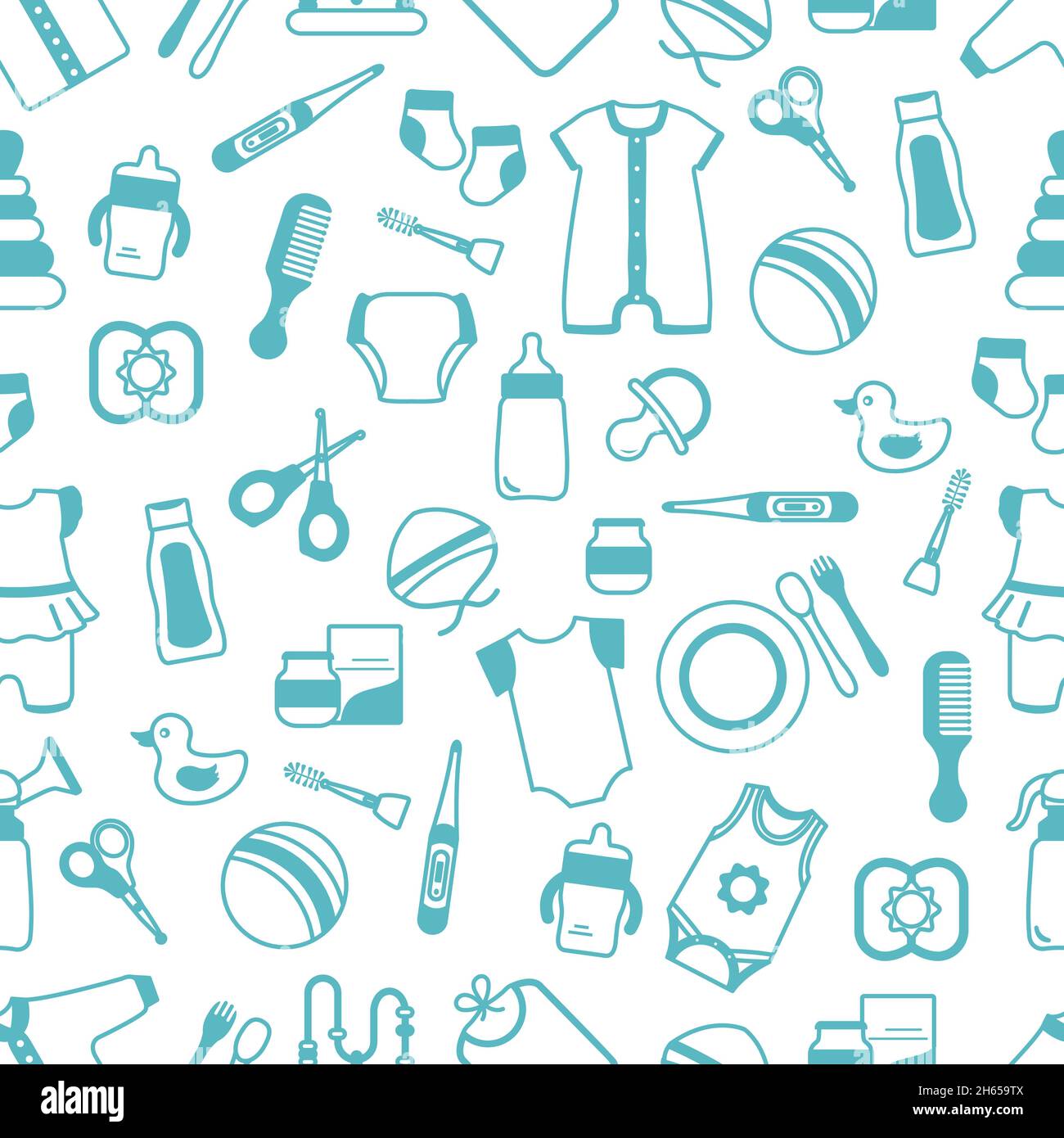 Background diaper pattern Cut Out Stock Images & Pictures - Alamy