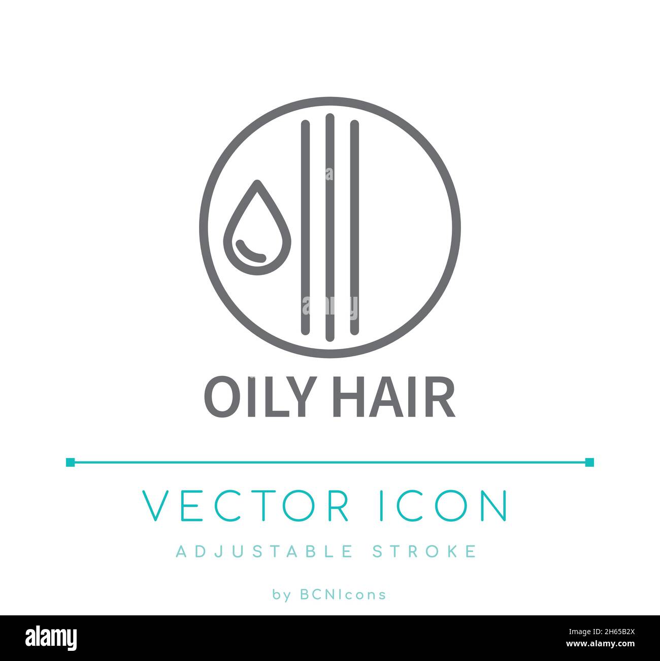 Hair care shampoo icon Stock Vector Images - Alamy