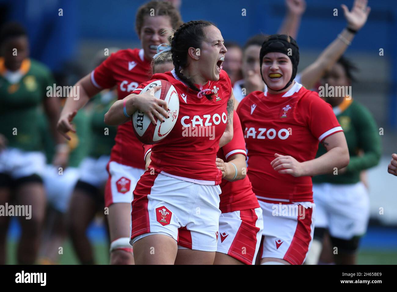 Female rugby teams hi-res stock photography and images - Alamy