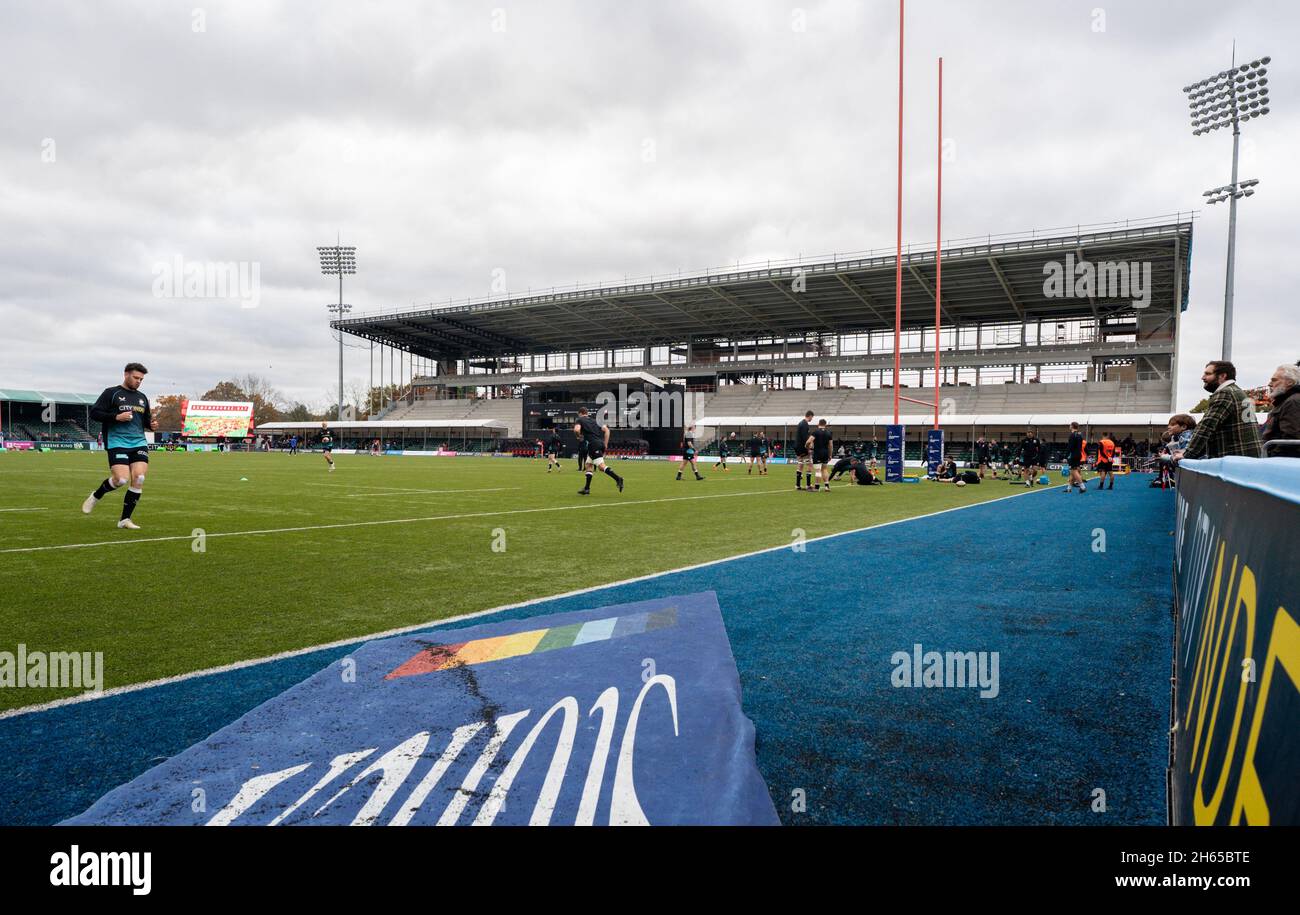 London, UK. 13th Nov, 2021. Ground View of StoneX new stadium in London ...