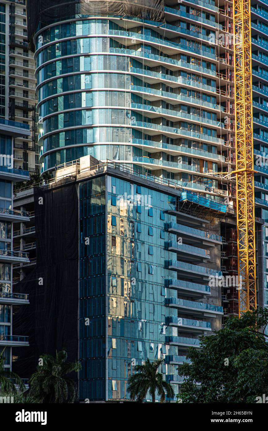 Aston martin building miami hi-res stock photography and images - Alamy