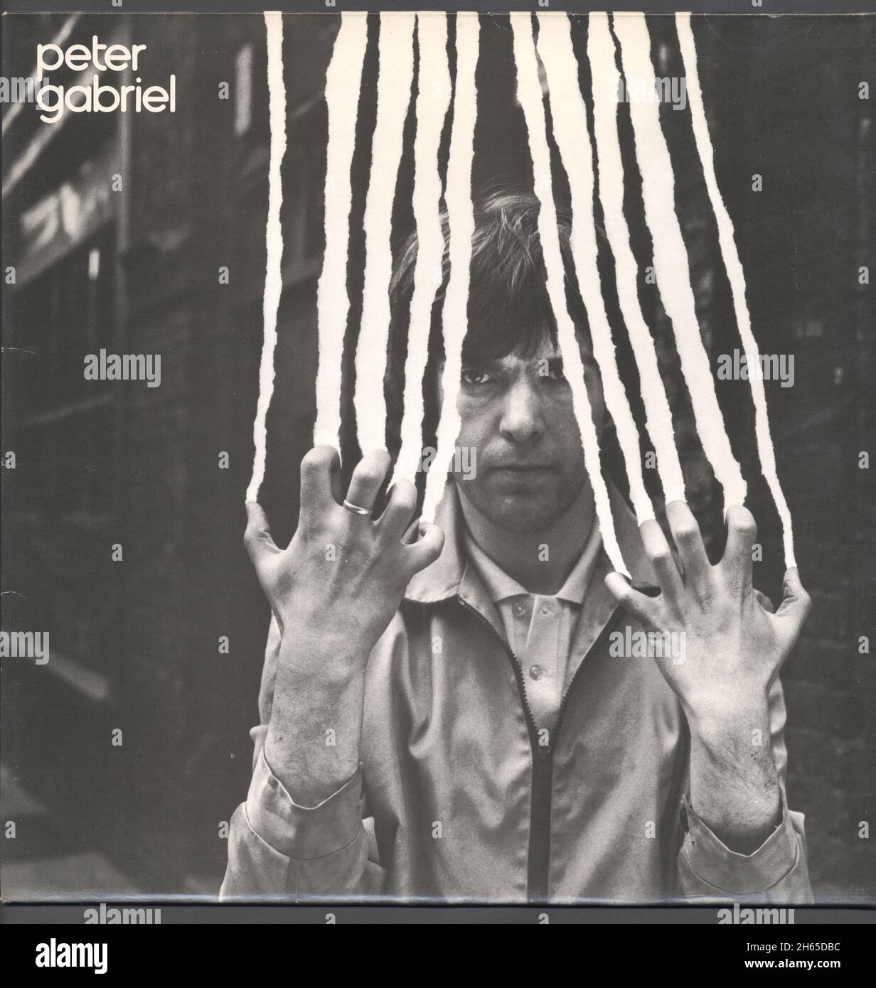Peter Gabriel, second solo album, Charisma. Designed by Hipgnosis ...