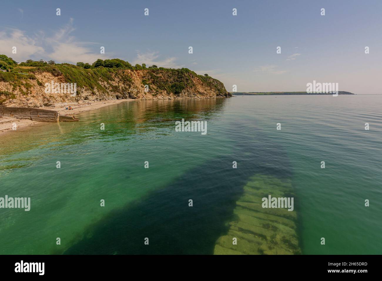 Charlestown Beach - Charlestown, south Cornwall, UK Stock Photo - Alamy