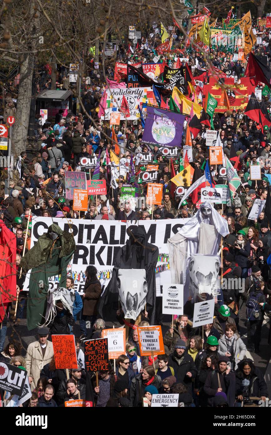 'Put People First March' a demonstration to raise issues before the G20 ...