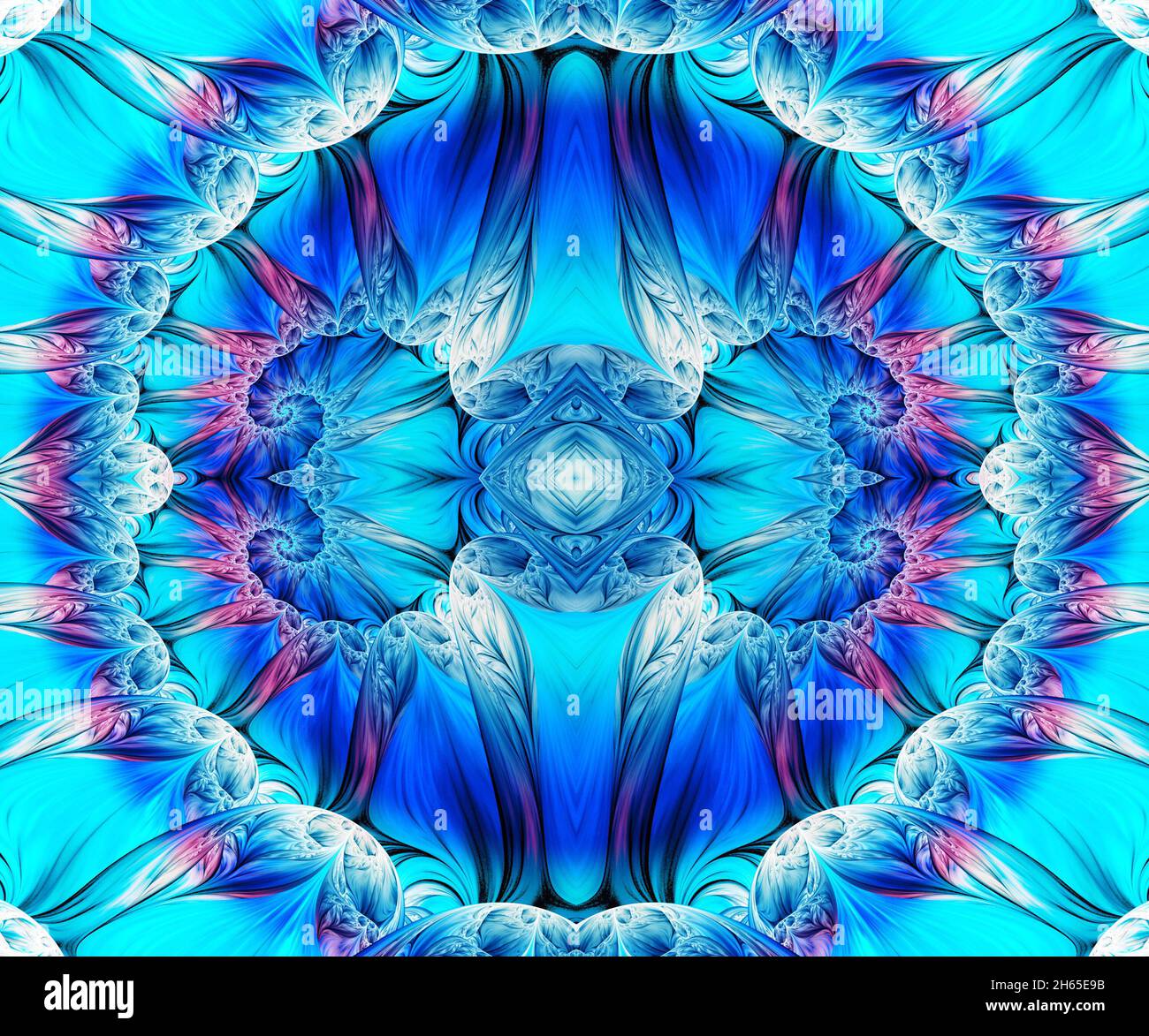Computer generated fractal artwork for creative art,design and ...