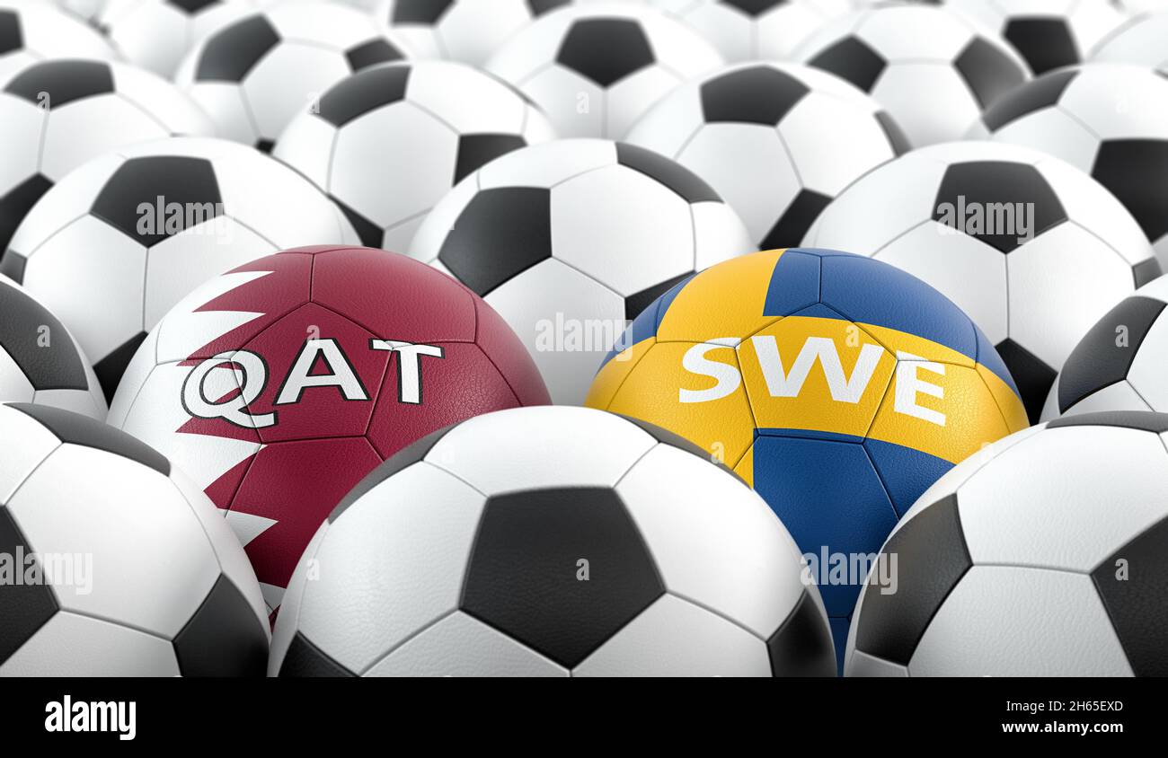Sweden vs qatar hi-res stock photography and images - Alamy