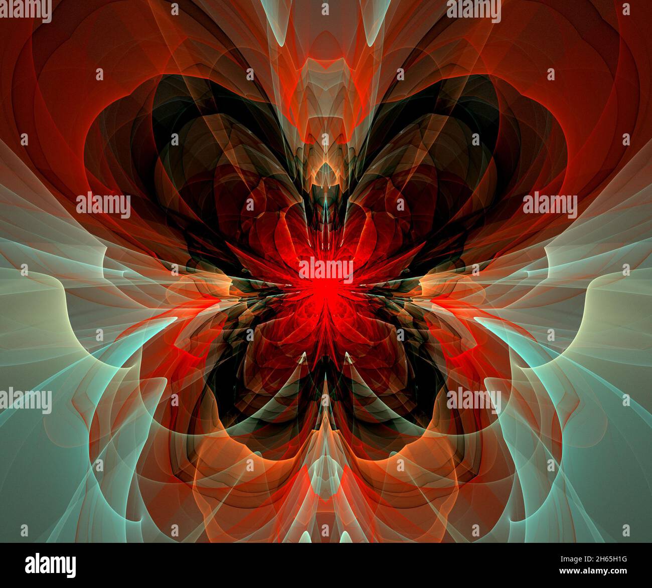 Computer generated fractal artwork for creative art,design and ...