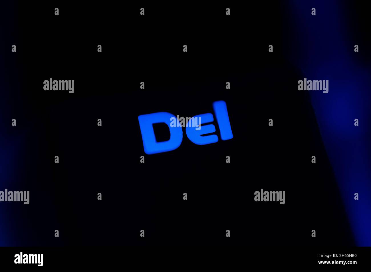 Gaming keyboard with LED backlit. Realistic computer keyboard.The ...