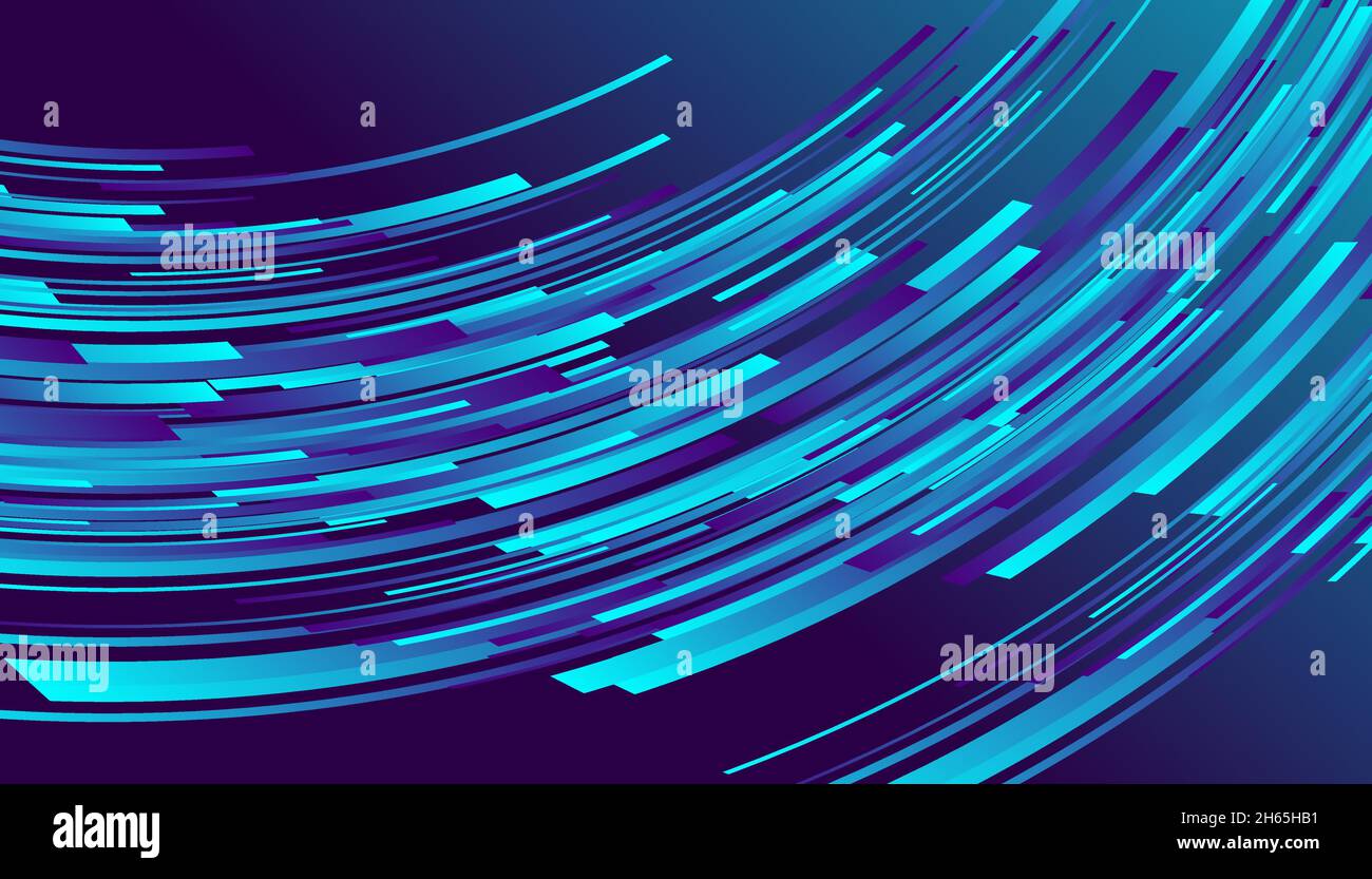 Dynamic background with lines. Speed backdrop with geometric stripes ...