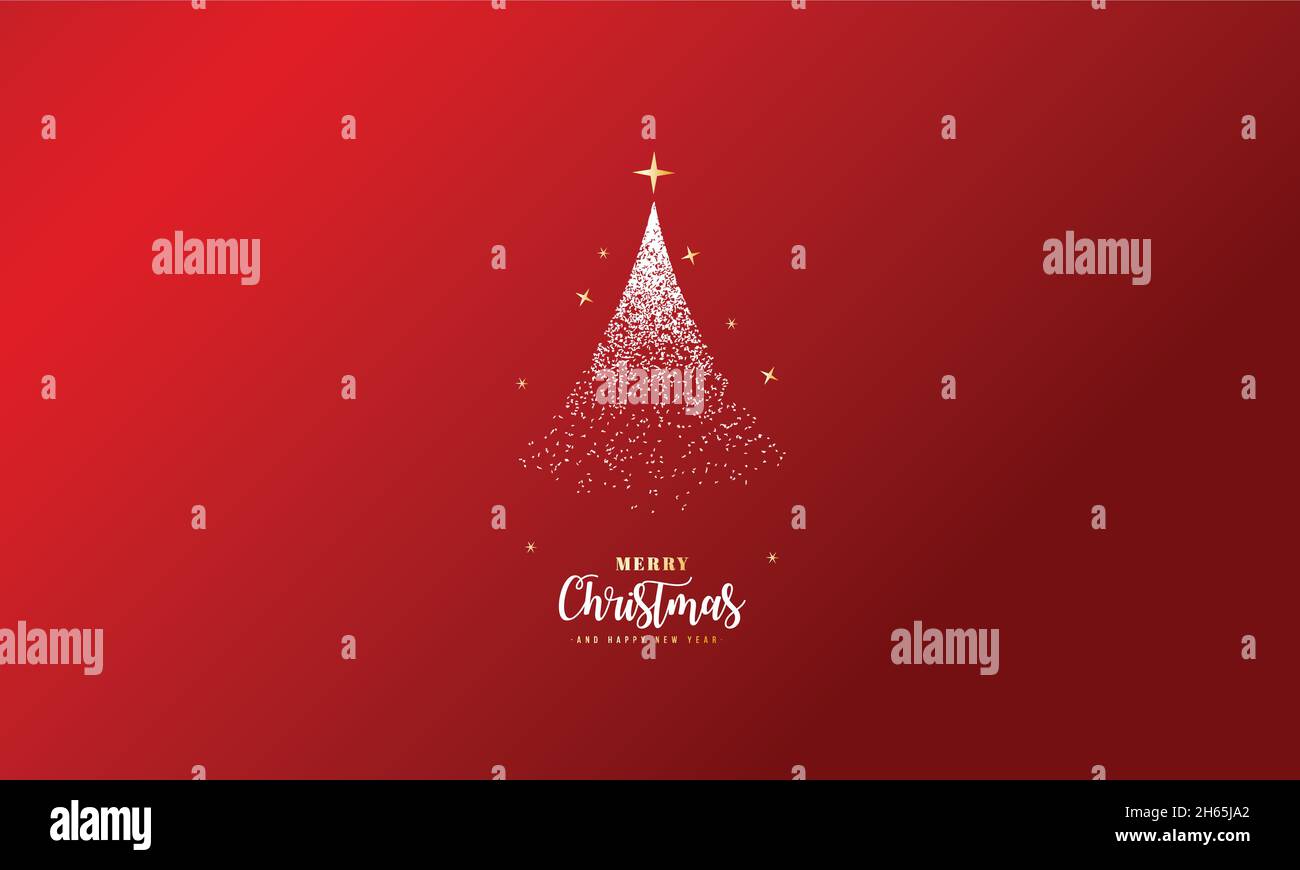 Merry christmas logo snowflake Stock Vector Images - Alamy