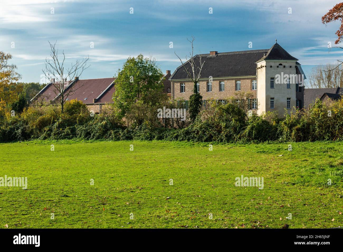 Germany, Monheim am Rhein, Rhine, Bergisches Land, Niederbergisches ...