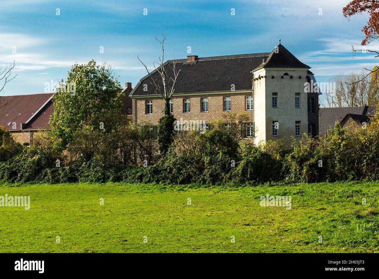 Germany, Monheim am Rhein, Rhine, Bergisches Land, Niederbergisches ...
