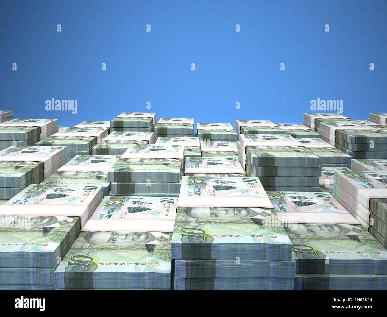 Money of Botswana. Pula bills. BWP banknotes. 10 English. Business ...