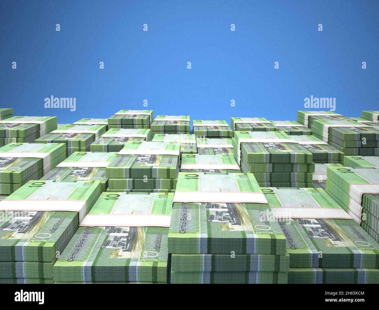 Money of Gambia. Gambian dalasi bills. GMD banknotes. 10 dalasis ...