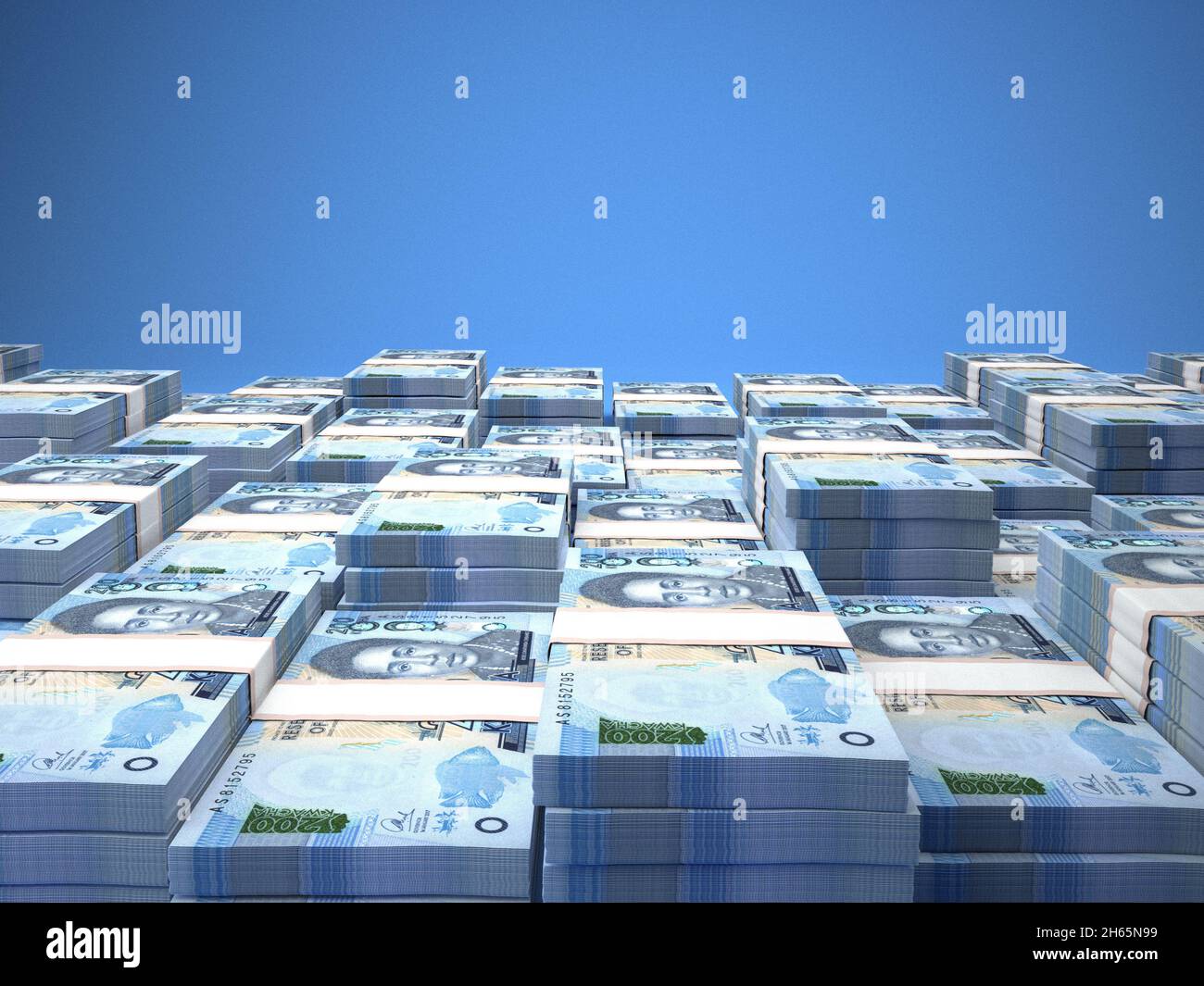 Money of Malawi. Kwacha bills. MWK banknotes. 200 Nyanja. Business ...