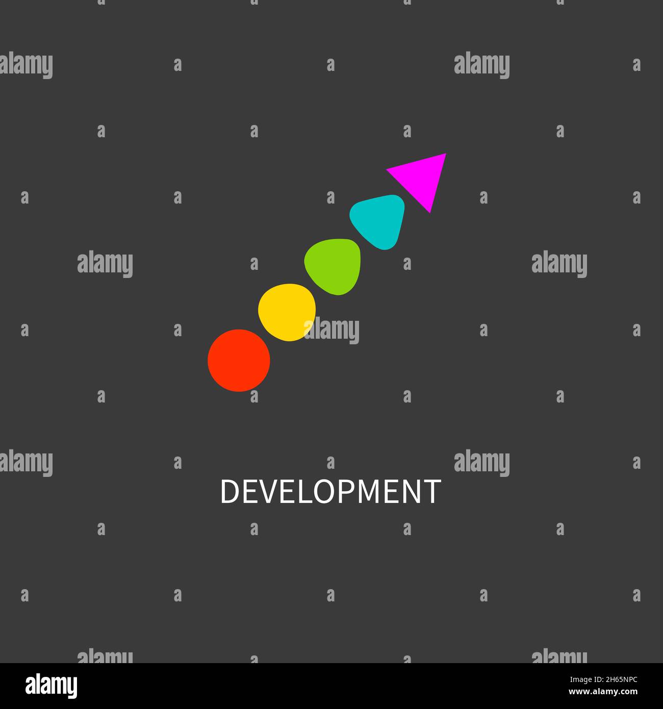 Icon change, transformation, evolution, transformation, coaching ...