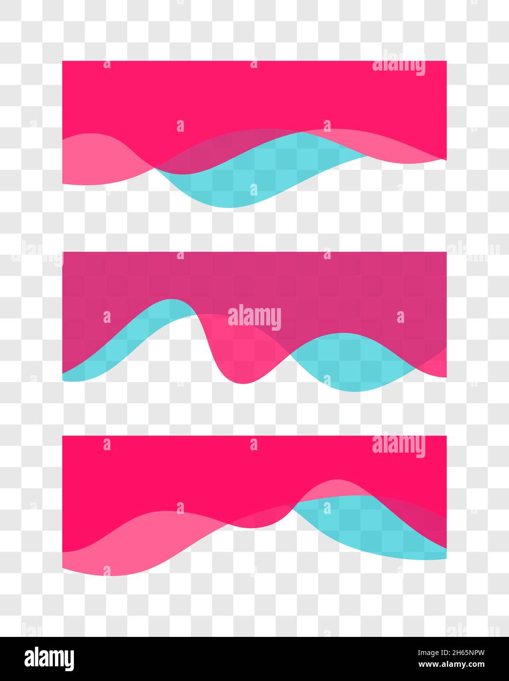 Wavy design element. Decor for brochure, banner, flyer. Fluid, color ...