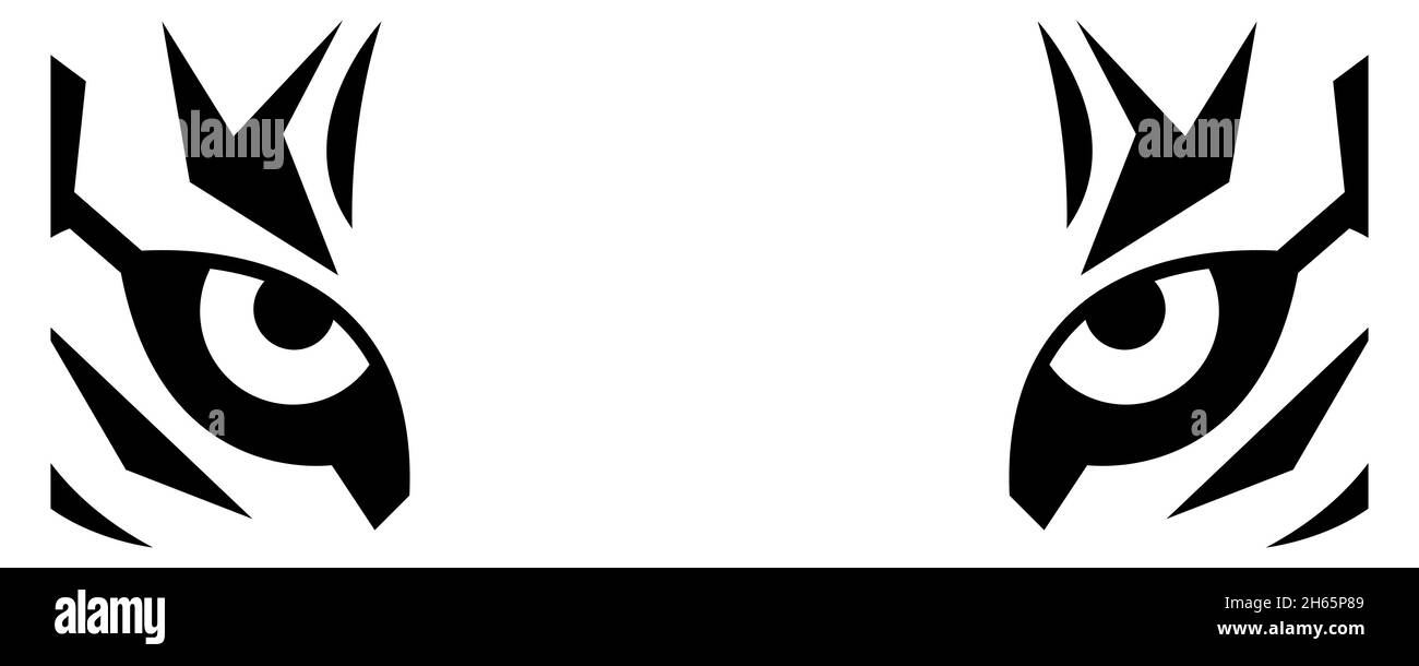 Tiger Eyes Logo Clipart