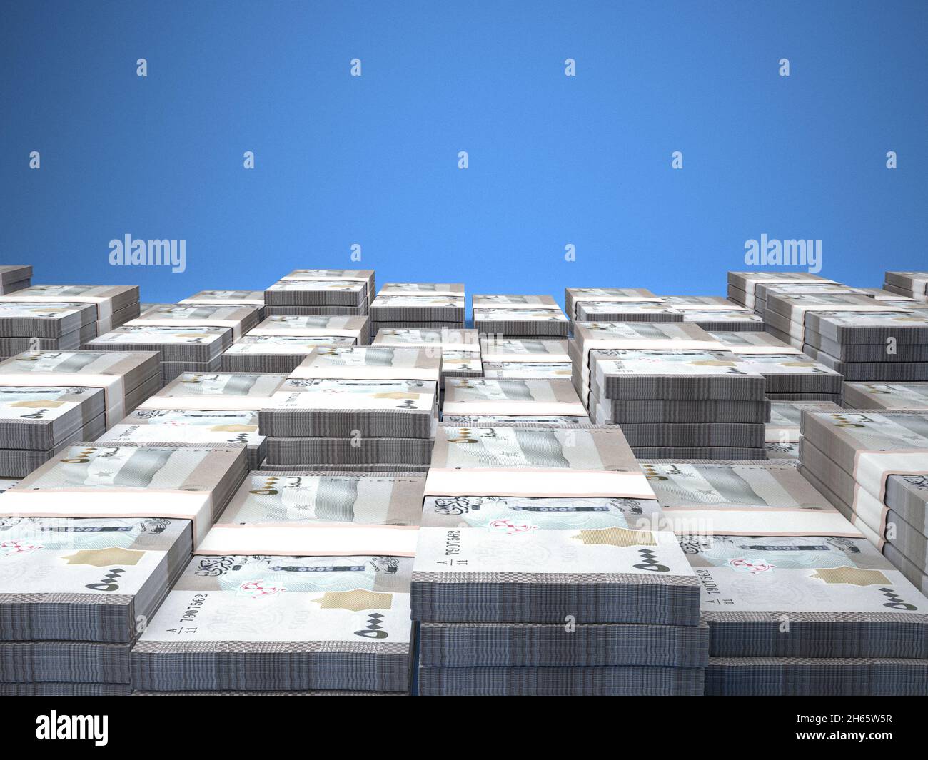 Money of Syria. Pound bills. SYP banknotes. 5000 Arabic. Business ...