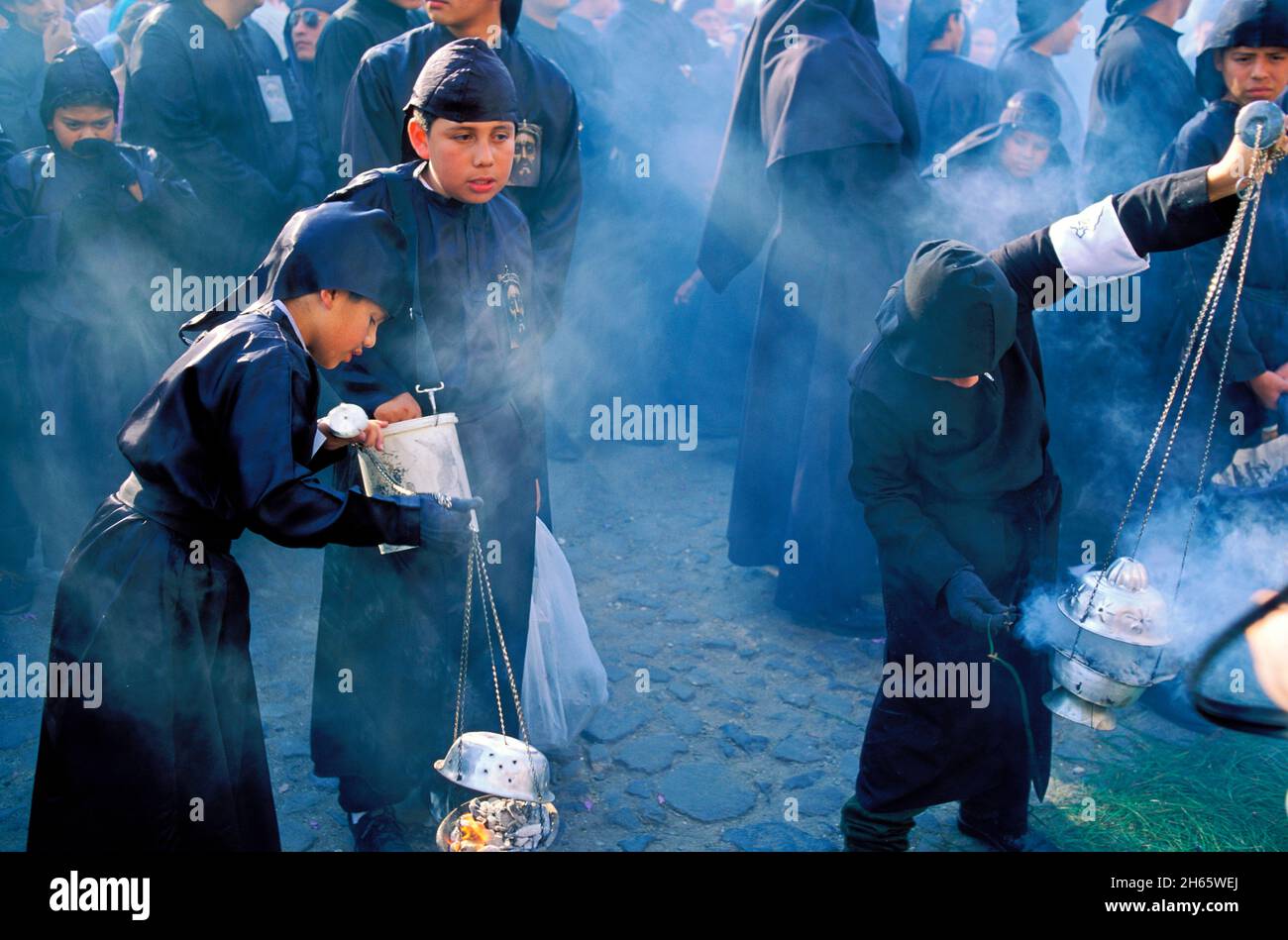 Guatemala, Antigua, Easter, Procession of the Holy week Stock Photo - Alamy
