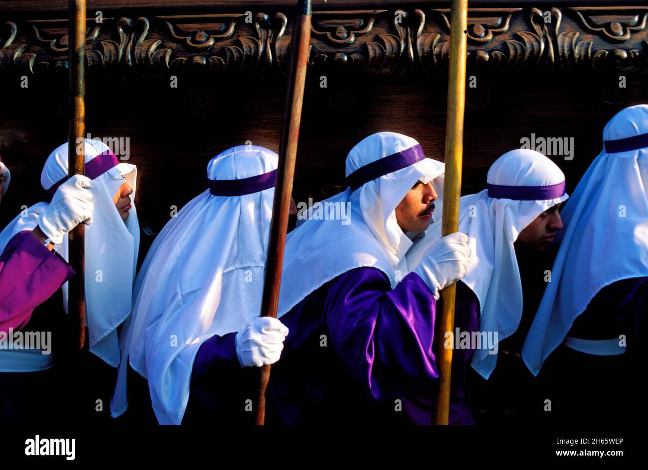 Guatemala, Antigua, Easter, Procession of the Holy week Stock Photo - Alamy