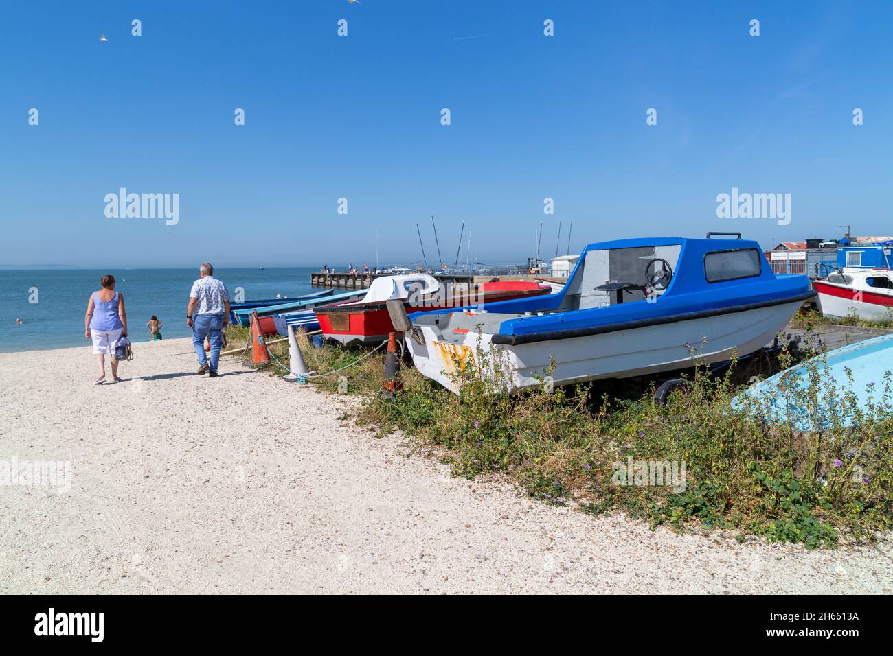 Whitstable Bay, Kent Stock Photo - Alamy