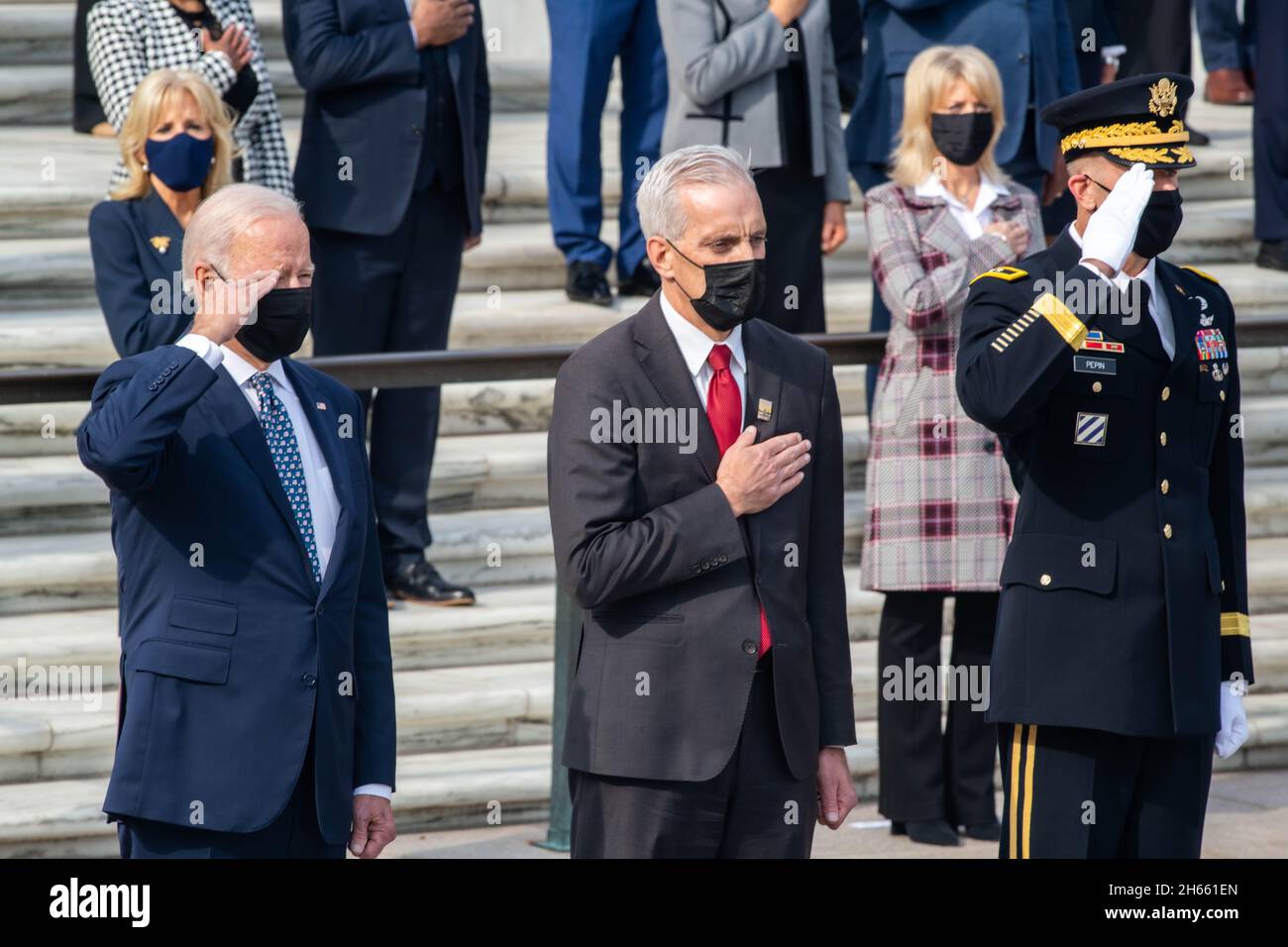 Arlington, United States of America. 11 November, 2021. U.S President ...