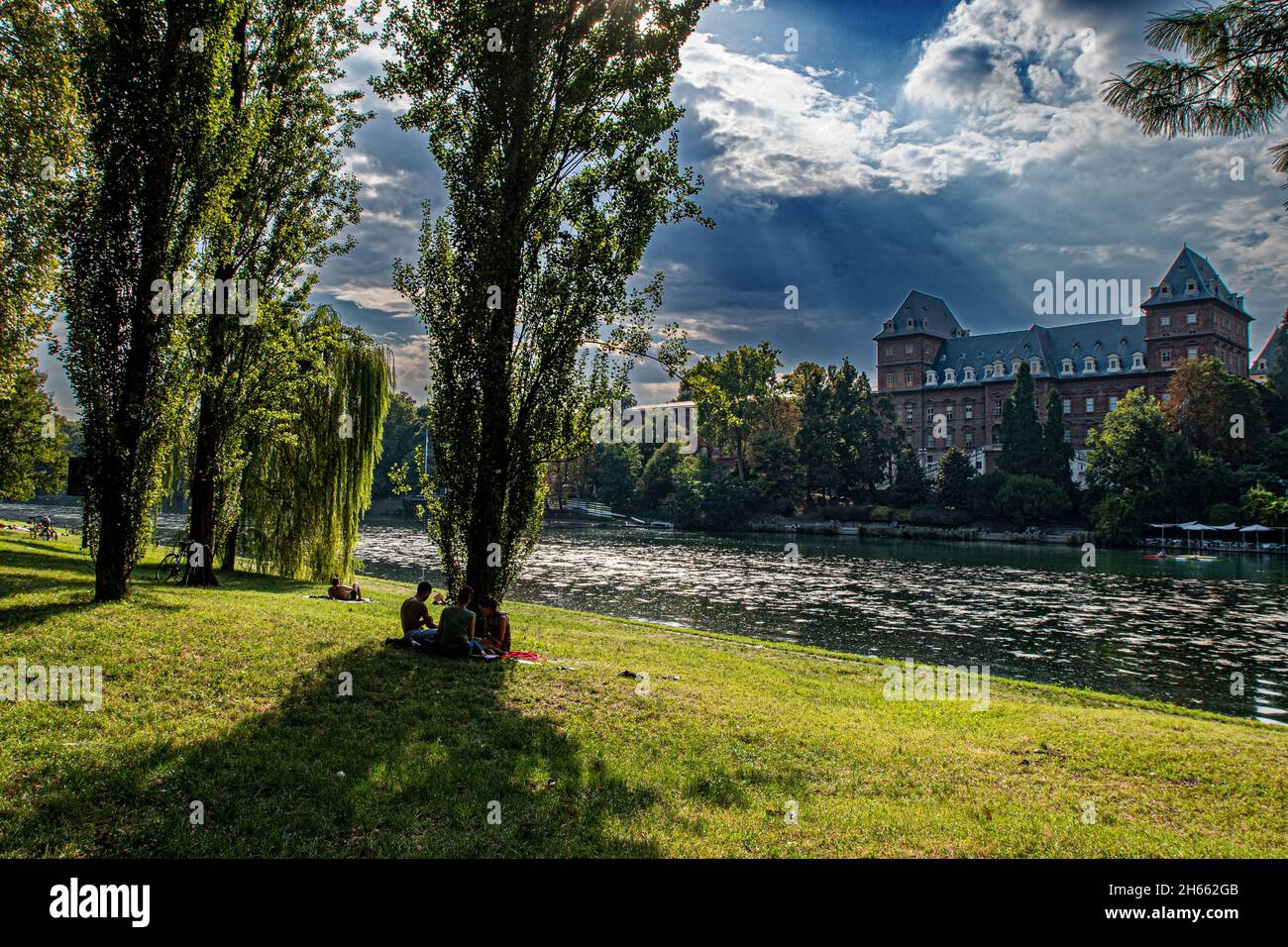Castello del valentino unesco site hi-res stock photography and images ...