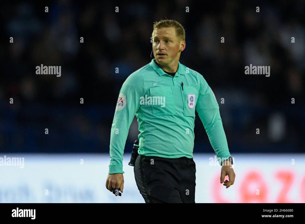 Referee John Busby in action during the game Stock Photo - Alamy