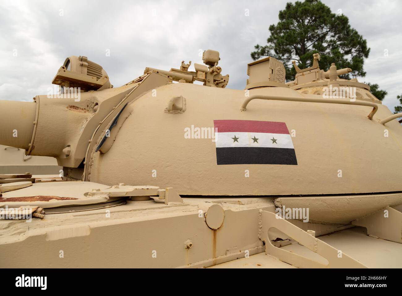 Iraqi T-55A Battle Tank, Russian Made Stock Photo - Alamy